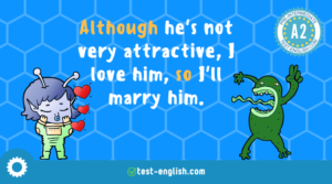Conjunctions: and, but, or, so, because - Test-English