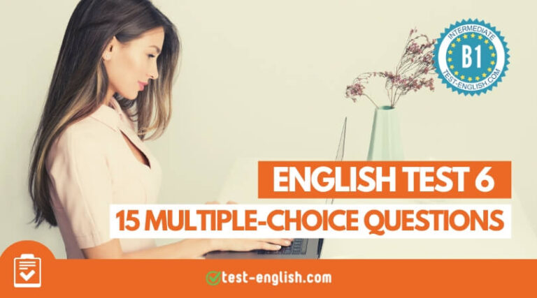 Examples Of B1 English Tests - Design Talk