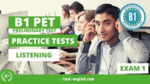 B1 Preliminary (PET) - Test-English