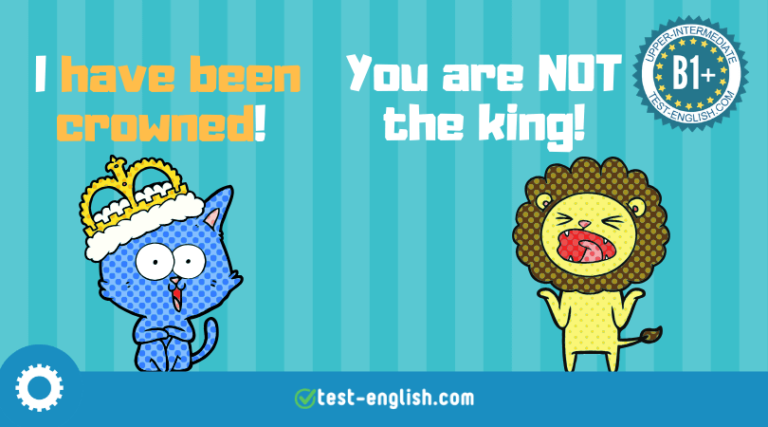 Active and passive voice - Test-English