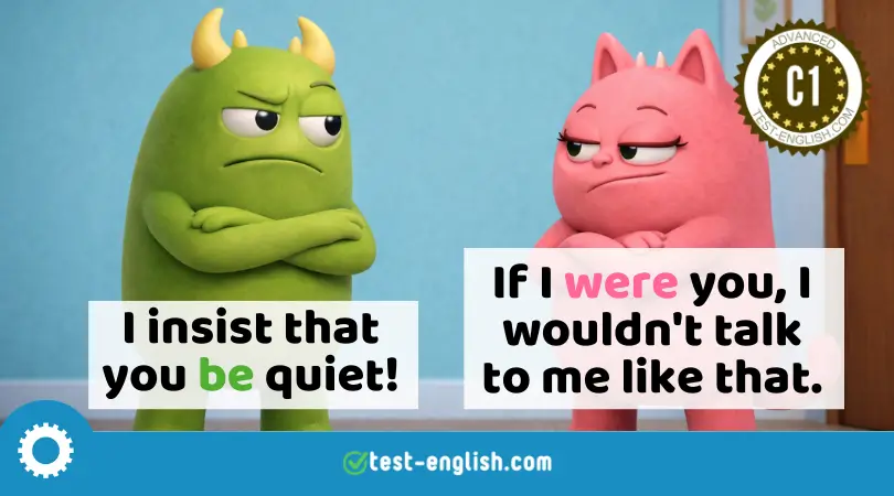 C1 Grammar lessons and exercises - Test-English