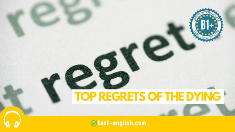 Regrets: I Wish I’d... – B2 English Listening Test - Test-English