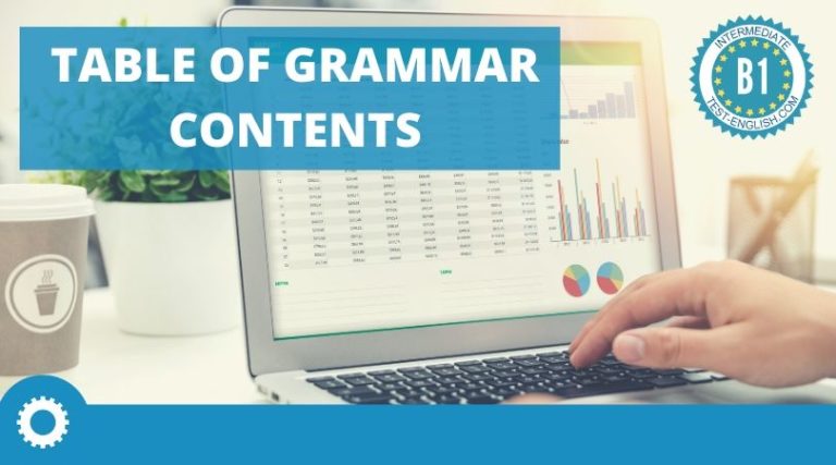 B1 Grammar lessons and exercises - Test-English